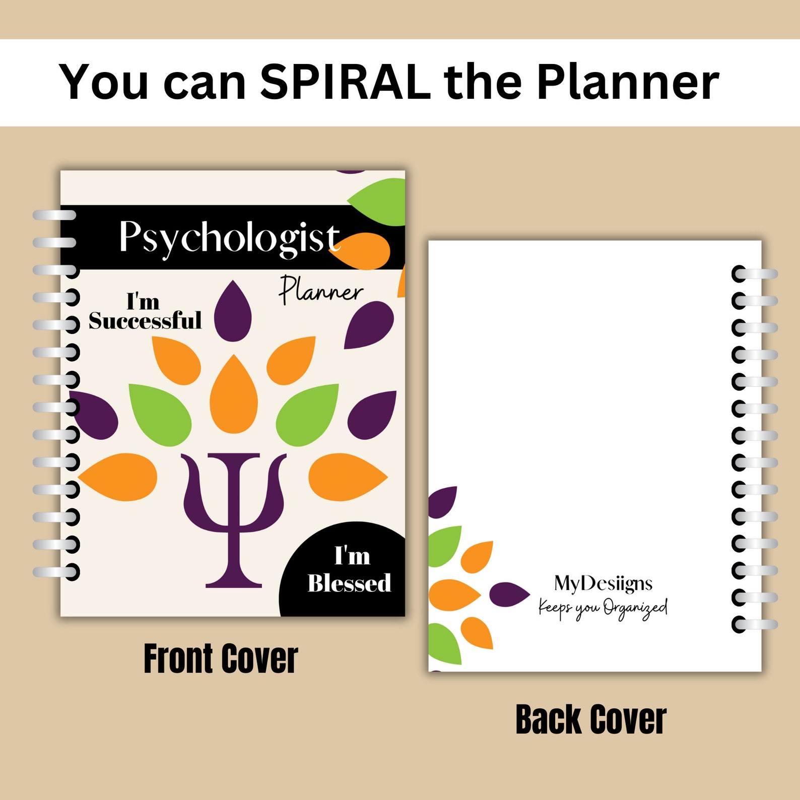 Psychologist Academic Planner Printable and Downloadable, a ...
