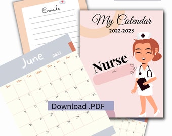 Nurse Calendar - Etsy