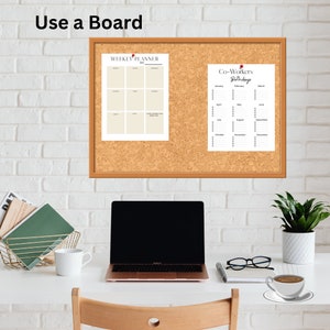 Academic Teacher Planner Printable and Downloadable, Digital Planner ...