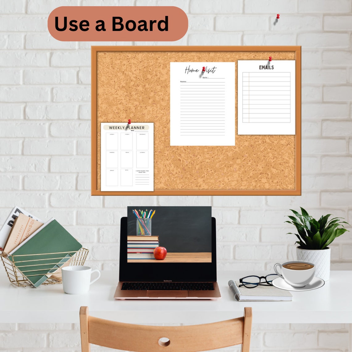 School Counselor Planner Printable and Downloadable, Yearly Planner ...