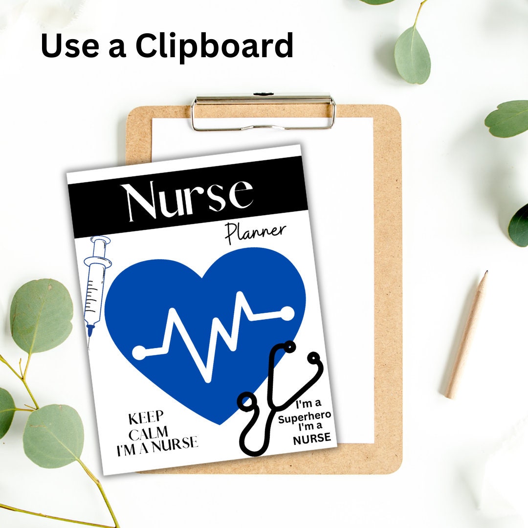 Nurse Planner is Printable and Instant Download, Weekly Planner Keeps ...