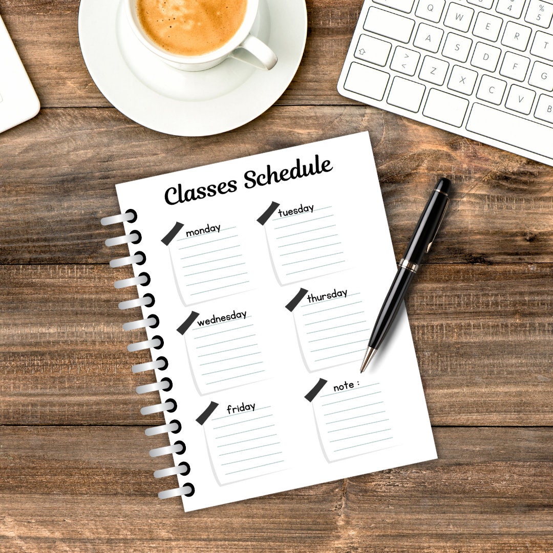 School Counselor Planner Printable and Downloadable, Yearly Planner ...
