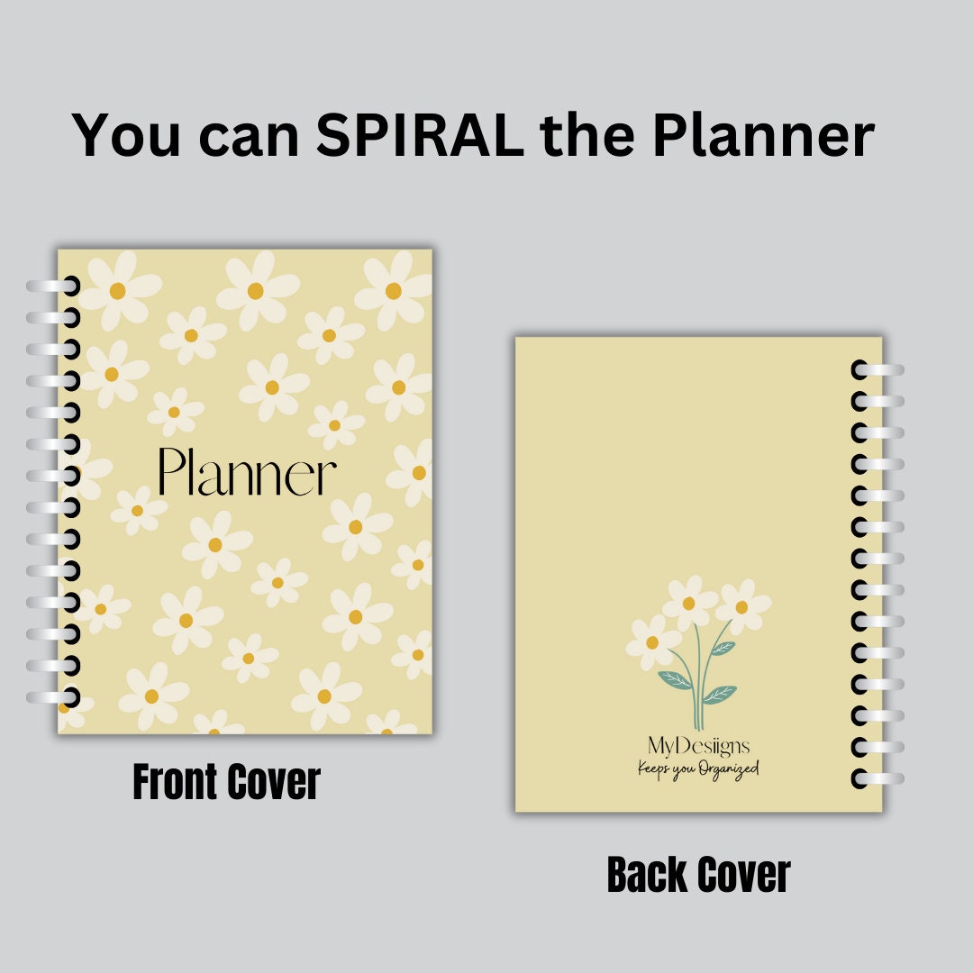 Digital Planner Printable and Instant Downloadable, Keeps You Organized ...