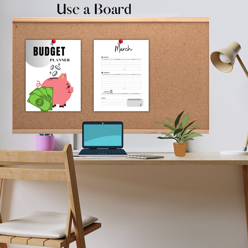 Budget Planner Printable and Downloadable Weekly Planner Manage Your ...