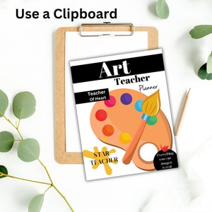 Art Teacher Planner Printable and Downloadable Keeps You Organized ...