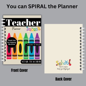 Academic Teacher Planner Printable and Instant Download, Keeps You ...