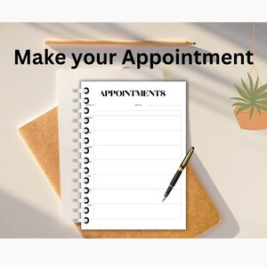 Stylist Appointment Book Printable and Downloadable, Keeps You ...