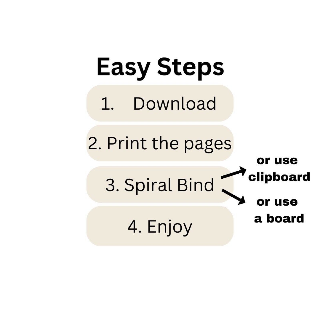 Principal Assistant Planner Printable and Downloadable, Productivity ...