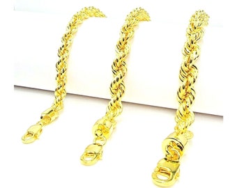 Gold Milano Chain 8mm - Etsy