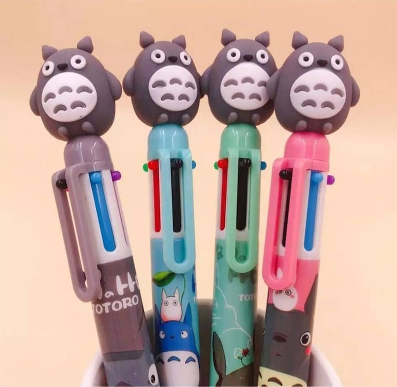 Kawaii Multi Color Ball-point Pen - Etsy