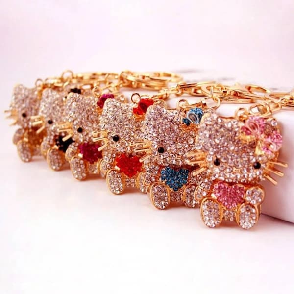 Kitty Rhinestone Template - Etsy