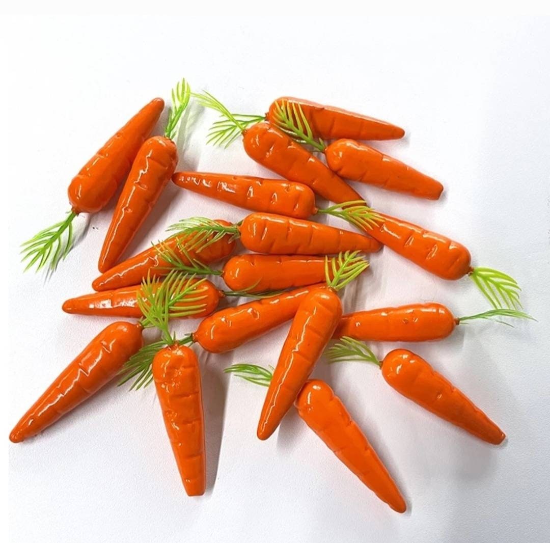 15pc Mini Carrots Easter Simulation Carrots - Etsy