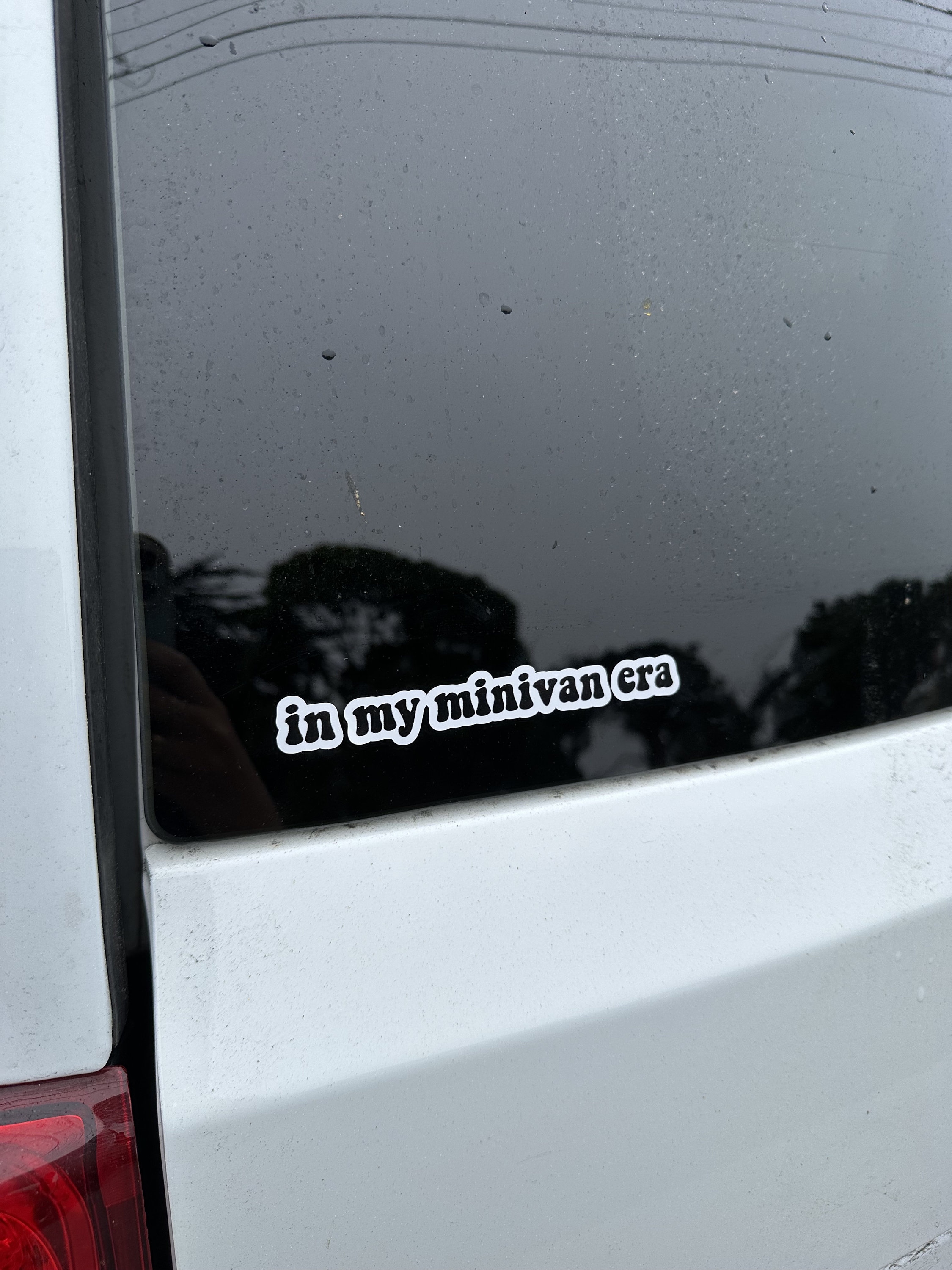 In My Minivan Era Bumper Sticker Mom Gift Mom Sticker Water - Etsy