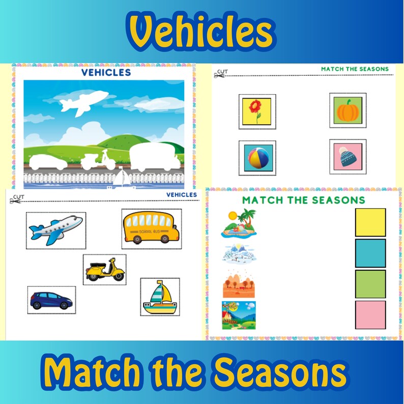 Preschool Pre-k + Kindergarten Learning Bundle | Activity Worksheets ...