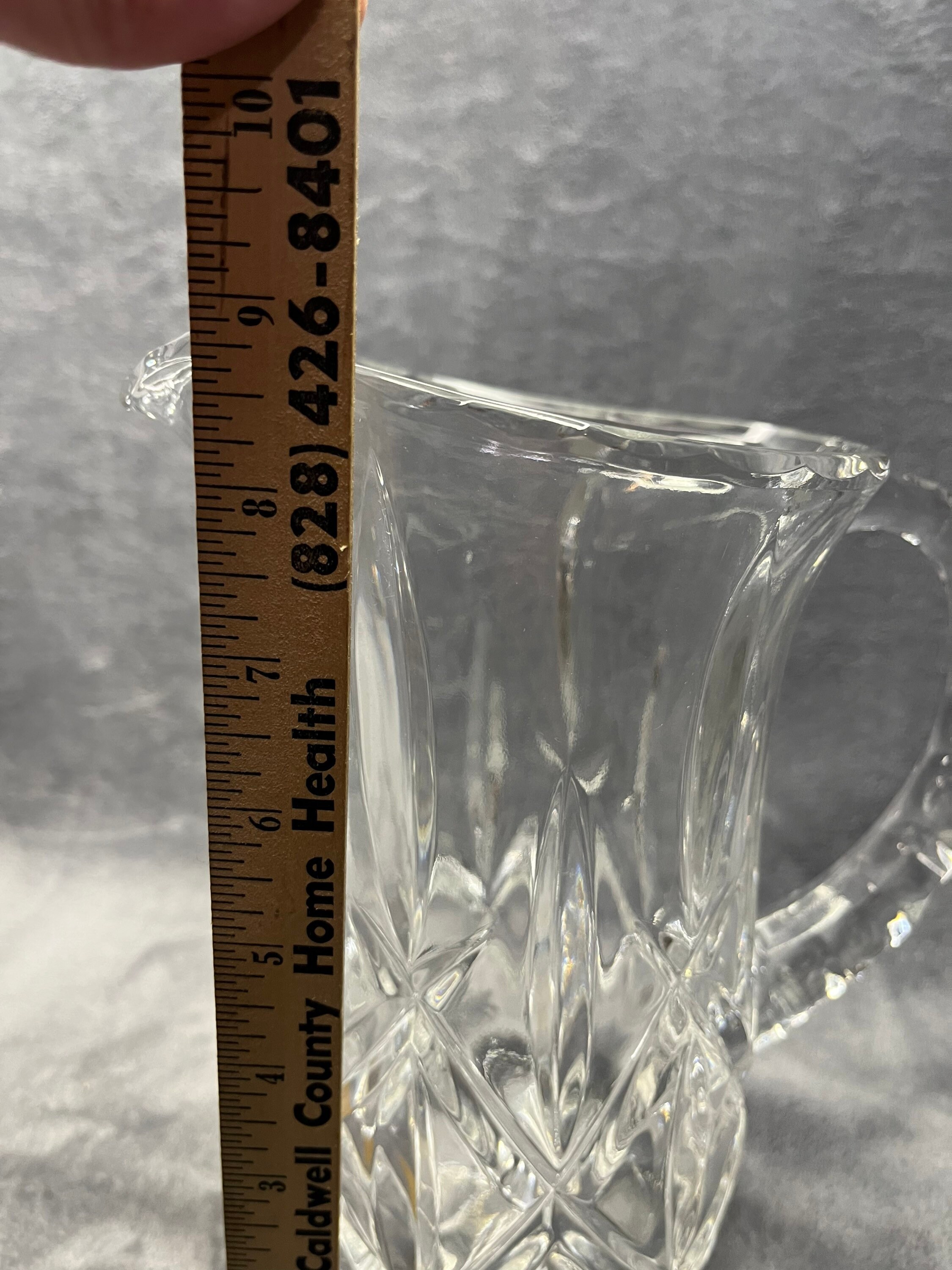 Vintage Gorham Crystal Lady Anne 32 Oz Pitcher - Etsy