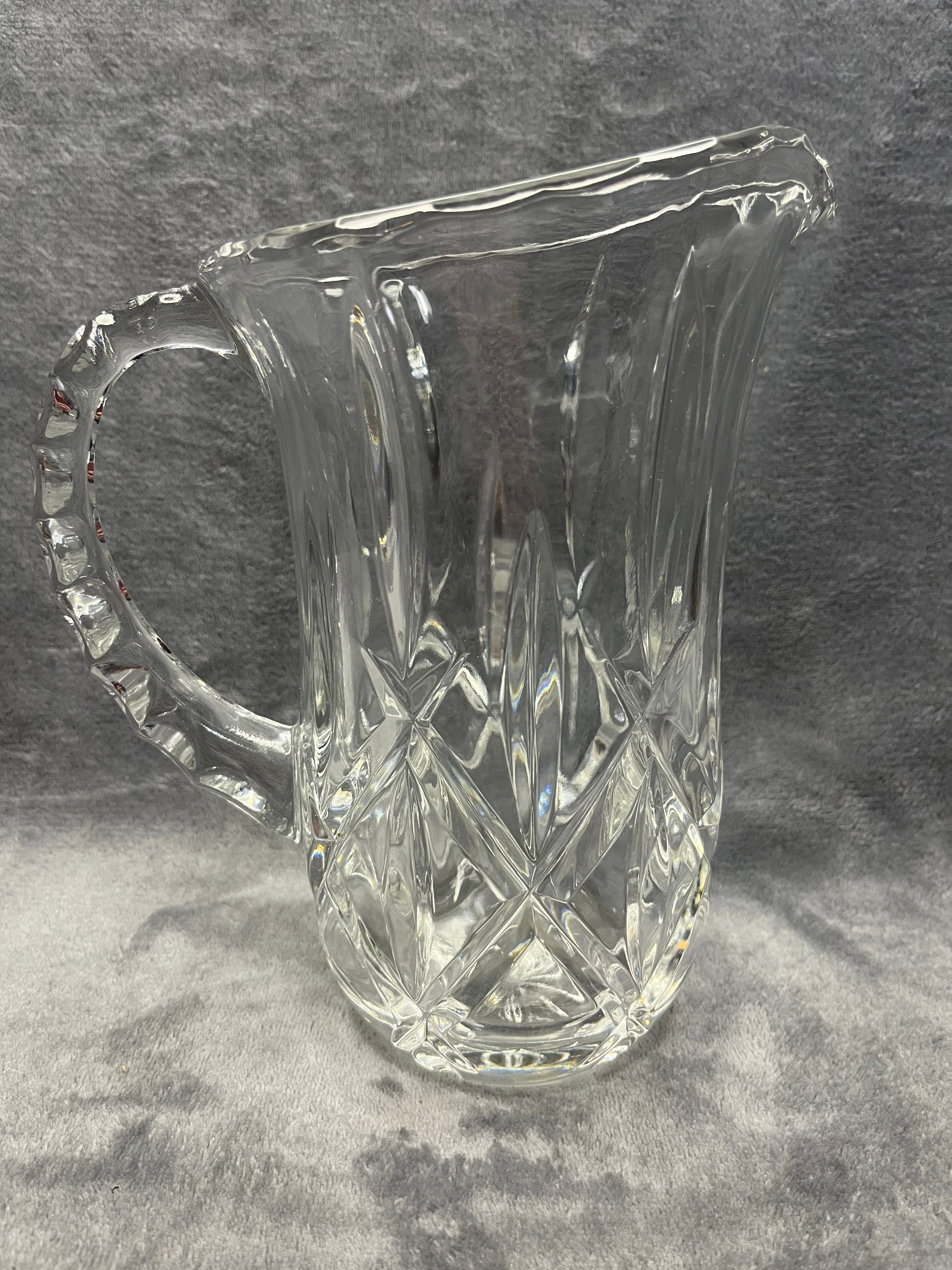 Vintage Gorham Crystal Lady Anne 32 Oz Pitcher - Etsy