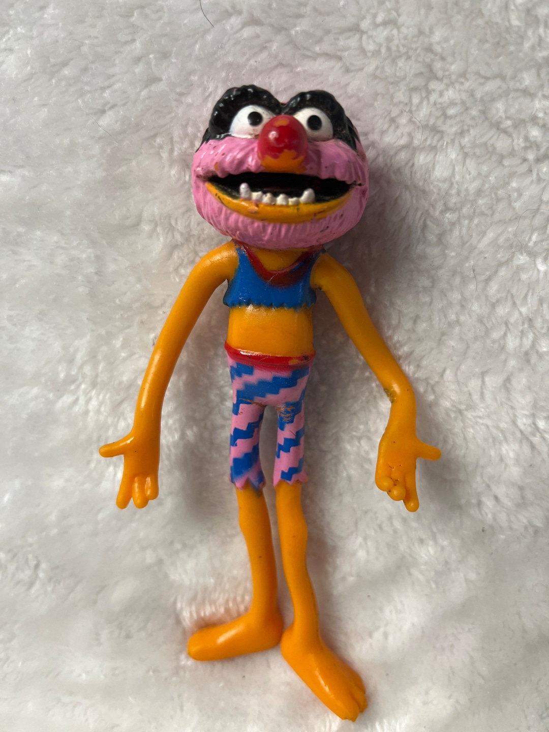 Vintage 1989 Muppets Animal Grand Toys Bendy Posable Toy Figure - Etsy