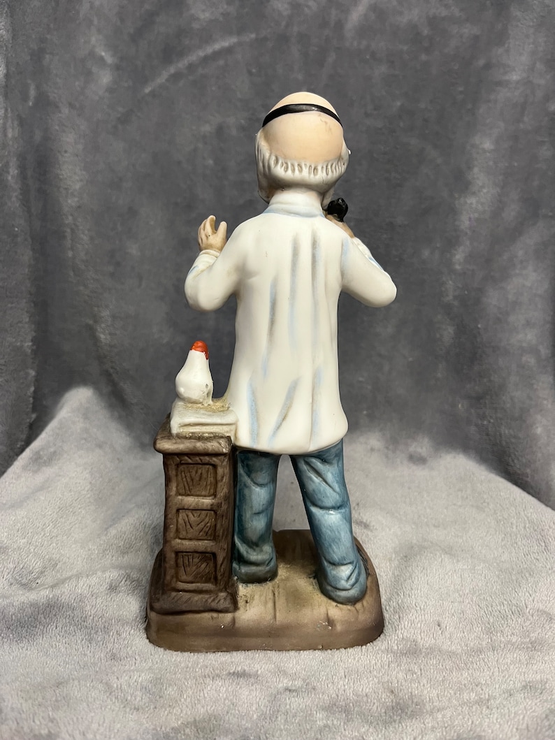 Vintage Lefton China Bisque Porcelain Dentist Figurine - Etsy