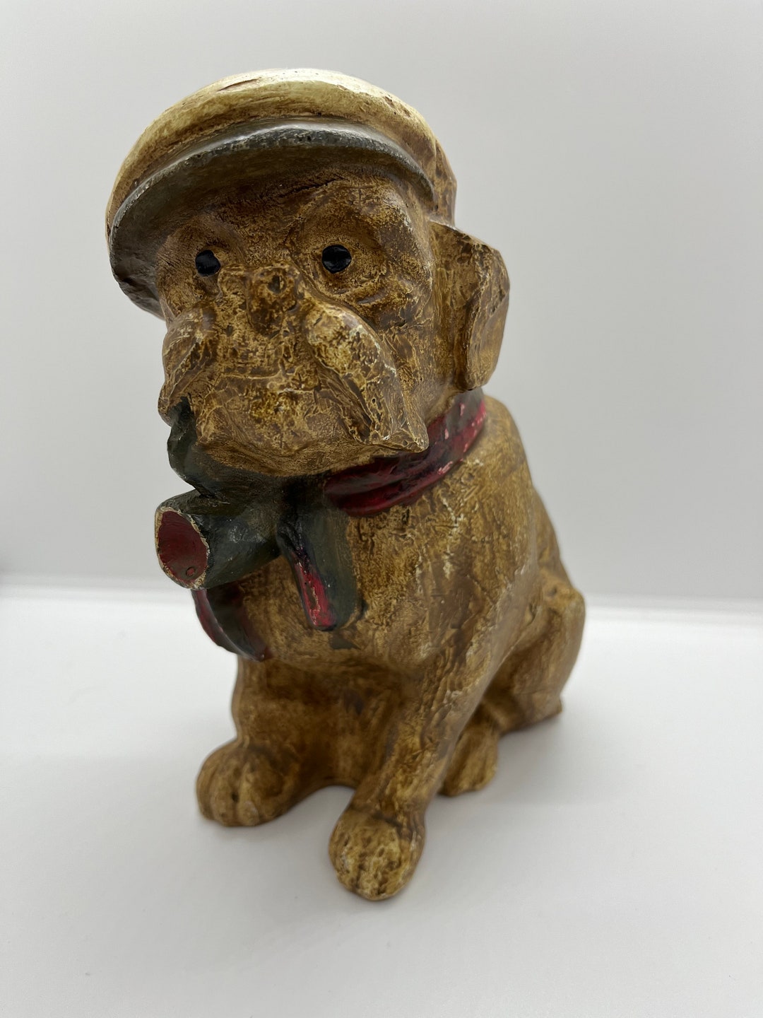 Vintage Chalkware Circus Carnival Prize Bulldog - Etsy