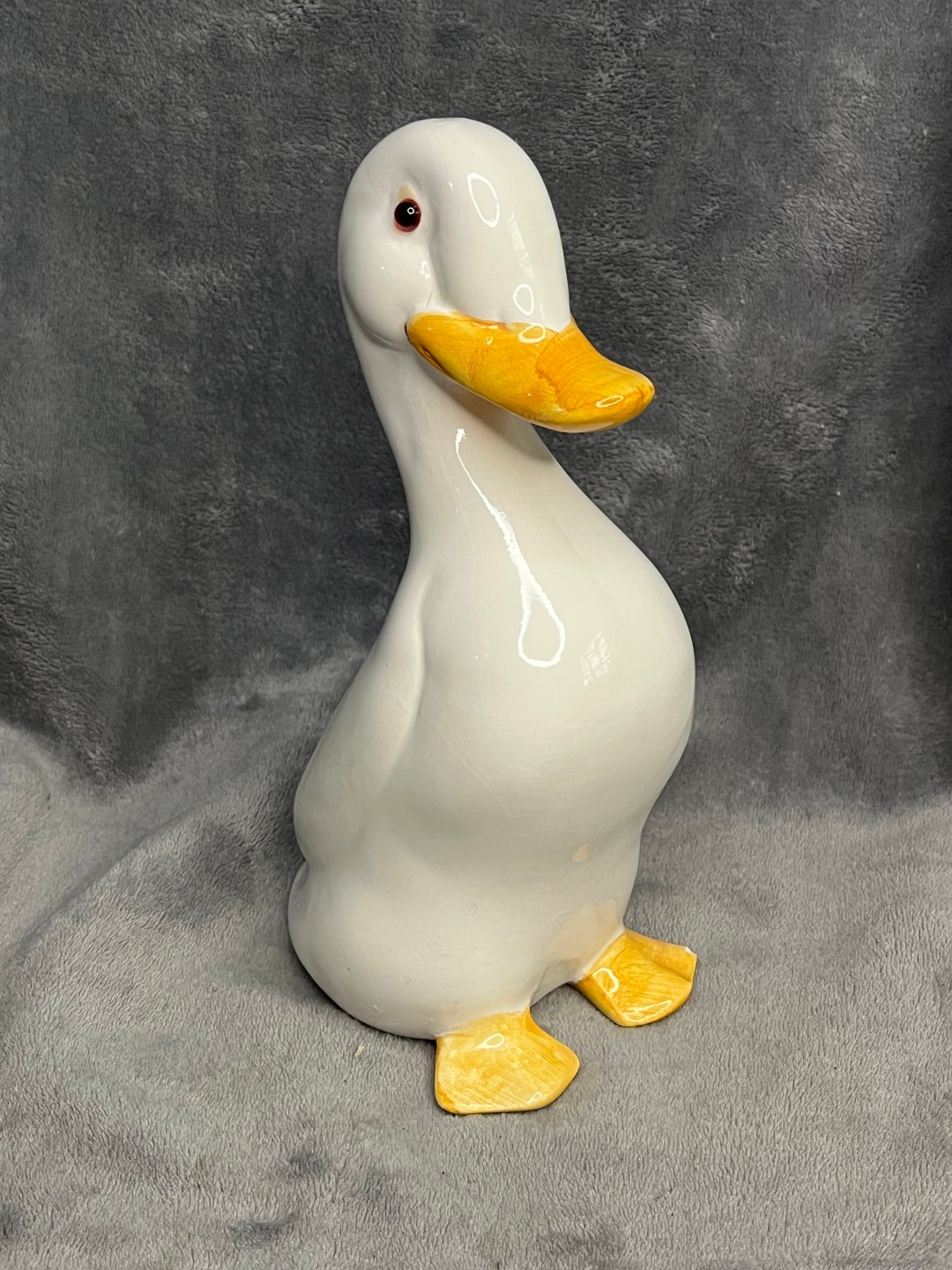 Vintage Artmark Porcelain Duck Figurine - Etsy