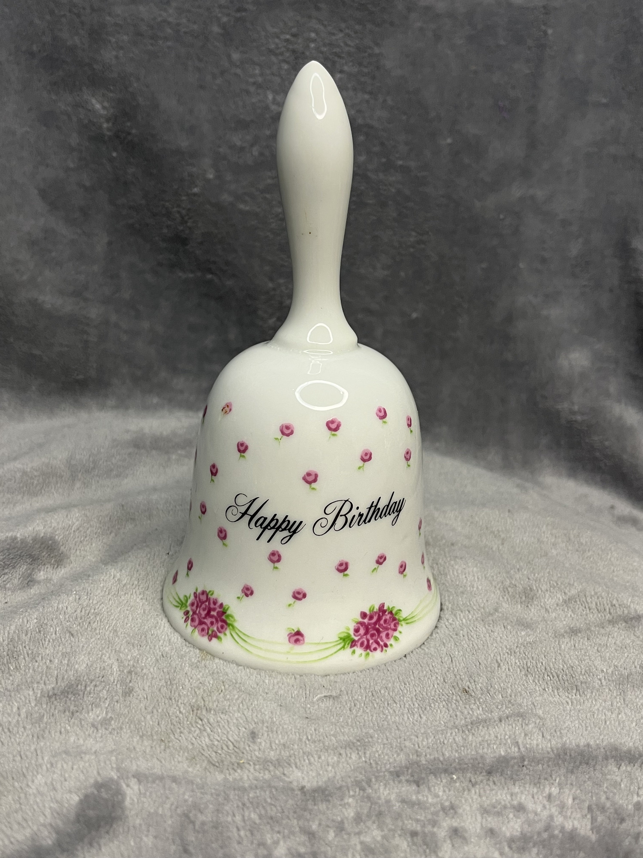 Vintage 1980 Enesco Happy Birthday Bell - Etsy