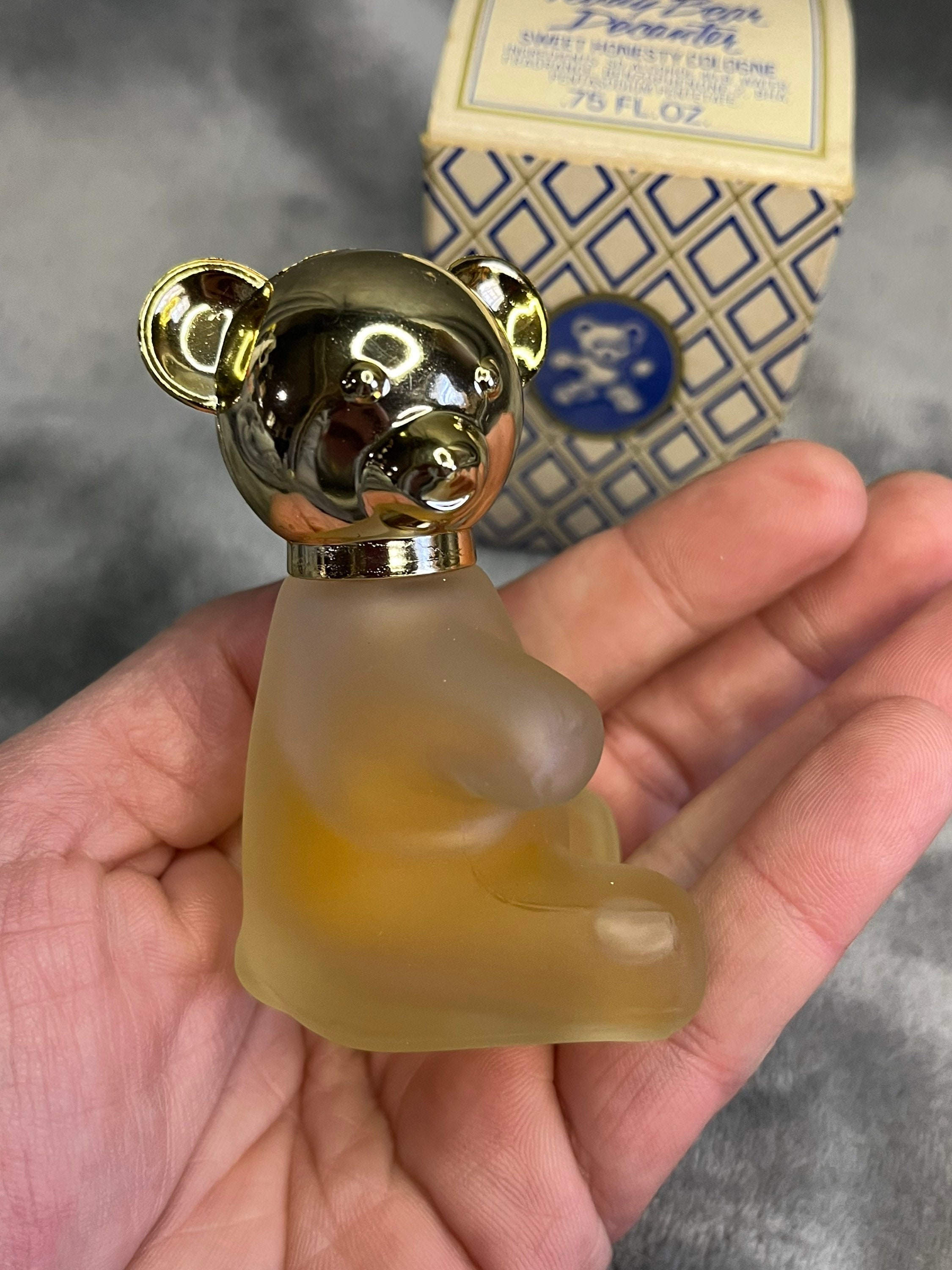 Vintage Avon Teddy Bear Decanter W/ Sweet Honesty Cologne With - Etsy