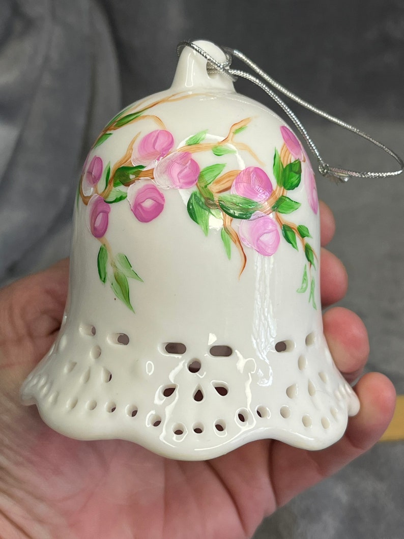 Vintage Porcelain Bell - Etsy