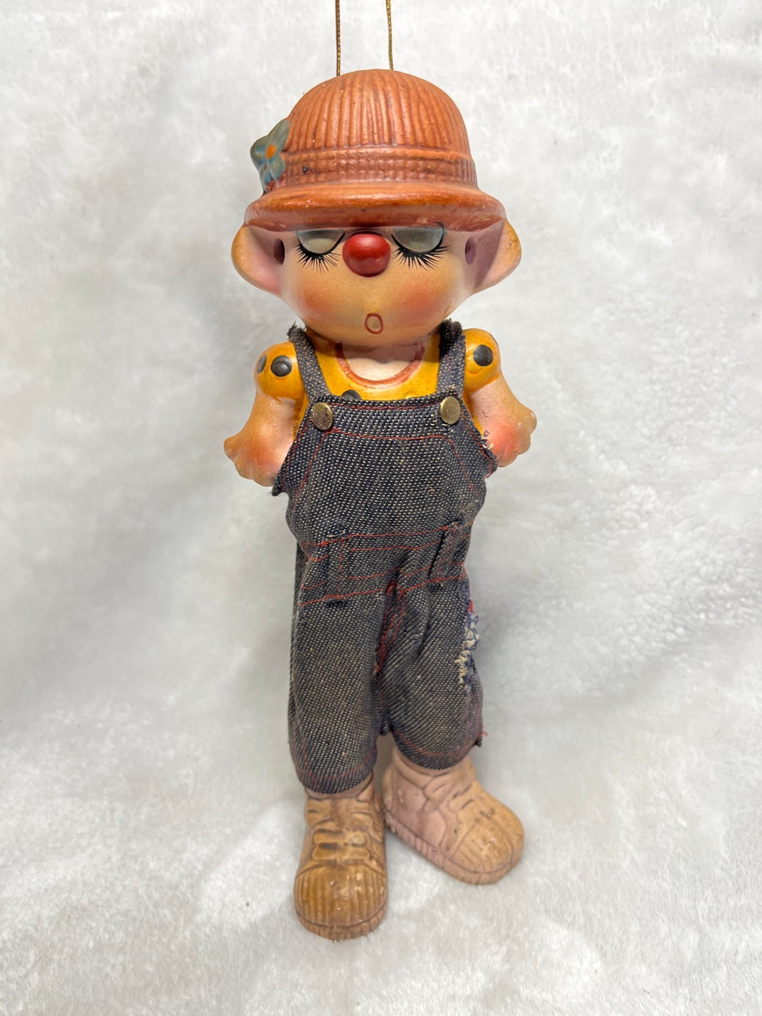 Vintage 10 Toy Hanging Bank-made in Taiwan-glass Head, Arms, and Feet ...