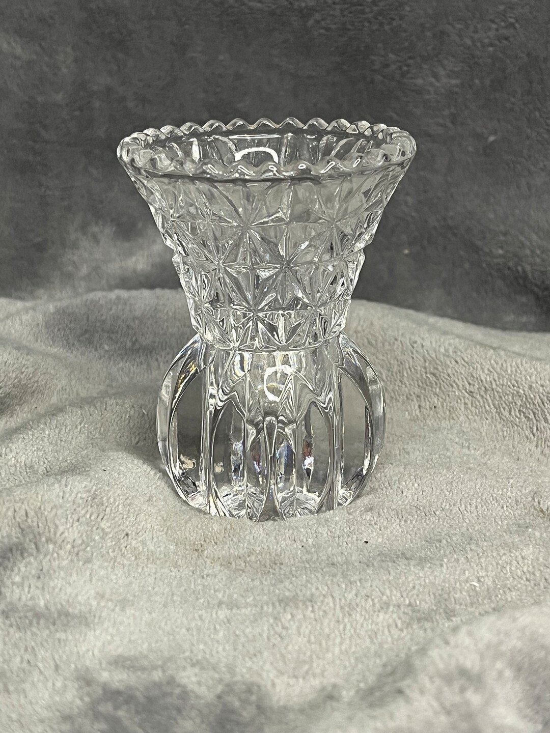 Vintage Princess House Small Crystal Bud Vase - Made by Fostoria - Etsy