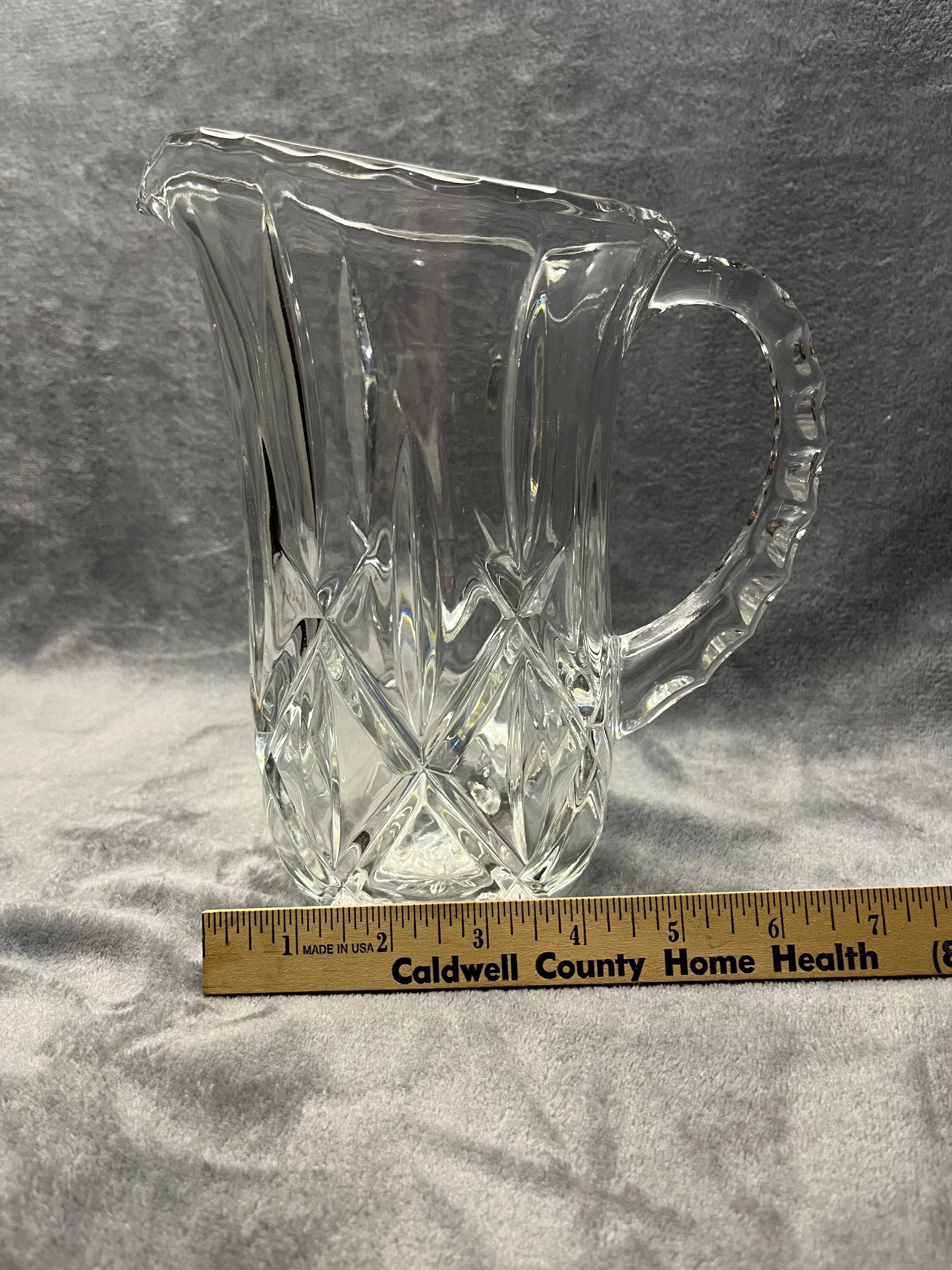 Vintage Gorham Crystal Lady Anne 32 Oz Pitcher - Etsy