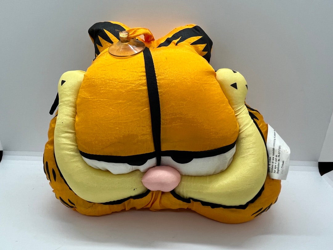 Vintage 1995 Garfield Window Cling Face Plush-read Description and See ...