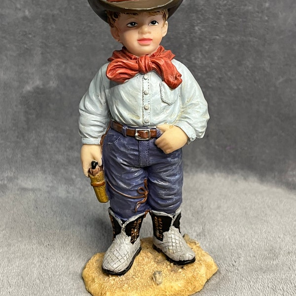 Cowboy Figurine - Etsy