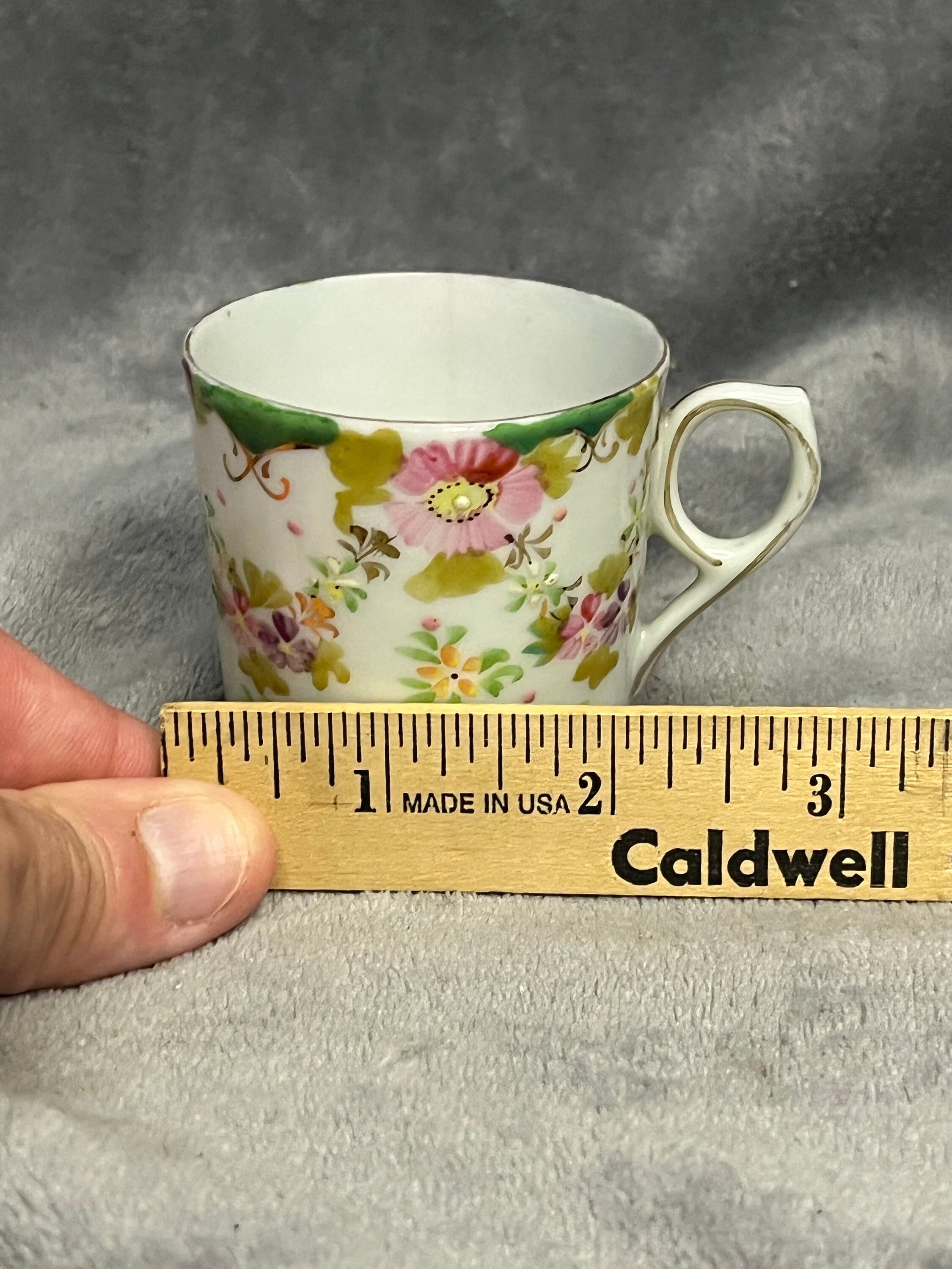 Vintage Porcelain Small Tea Cup - Etsy