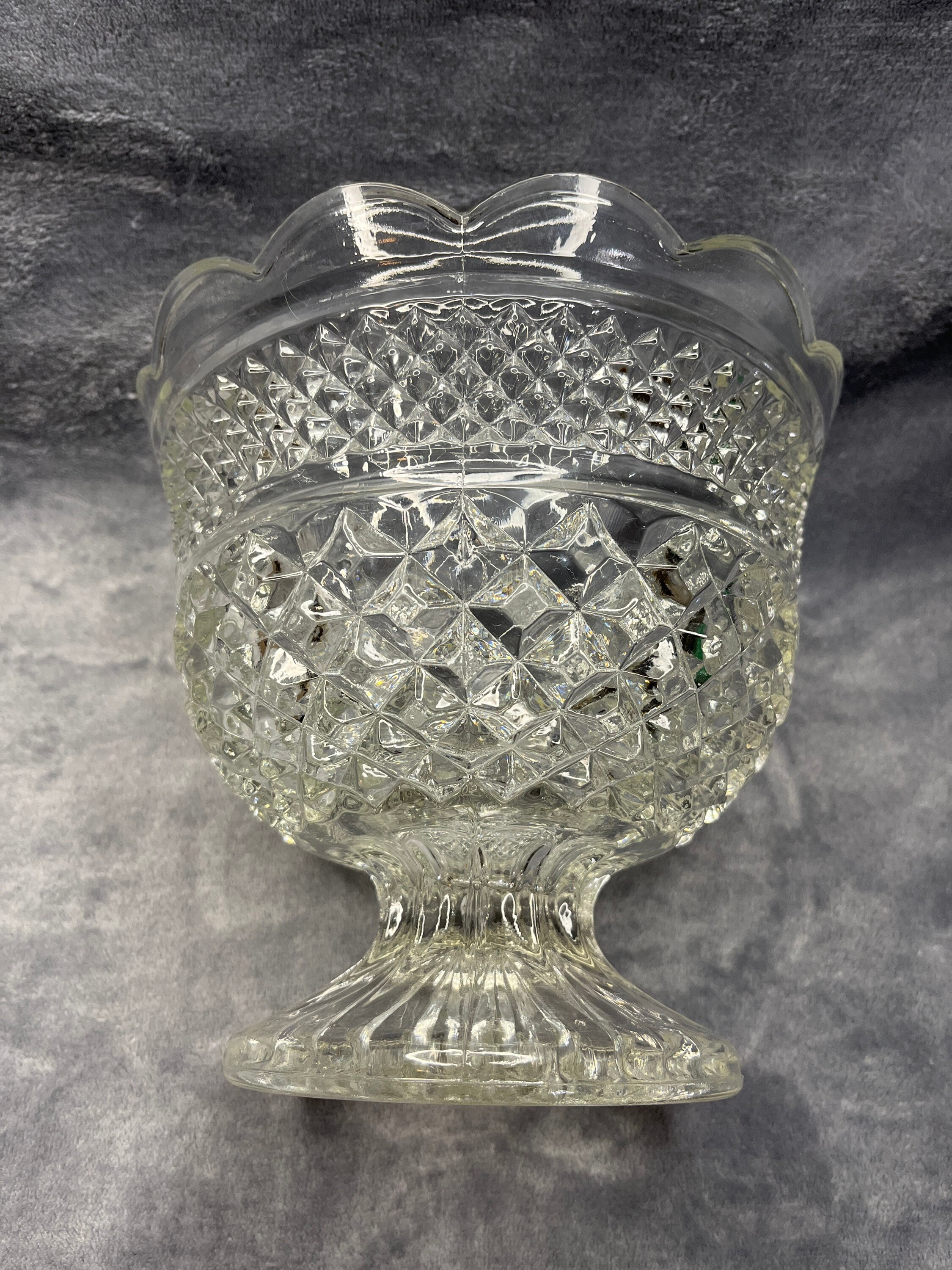 Vintage 60s Anchor Hocking Glass Wexford Bowl-beautiful! - Etsy
