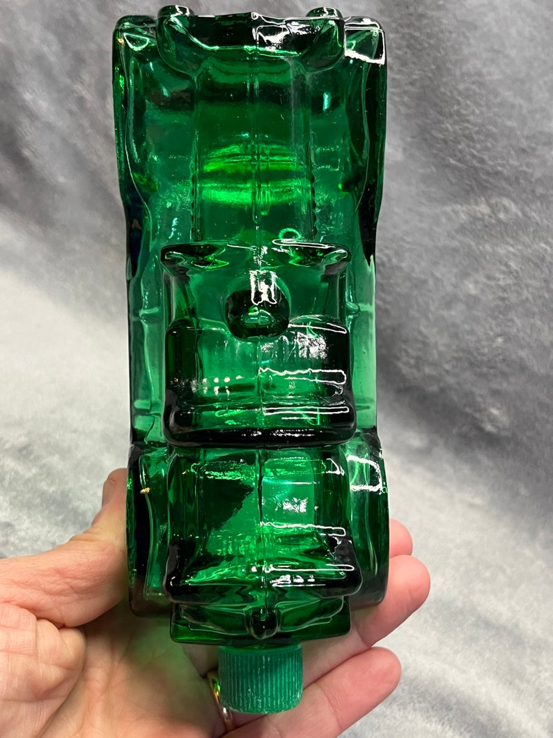 Vintage Avon Deep Woods Cologne Car Glass Bottle - Etsy