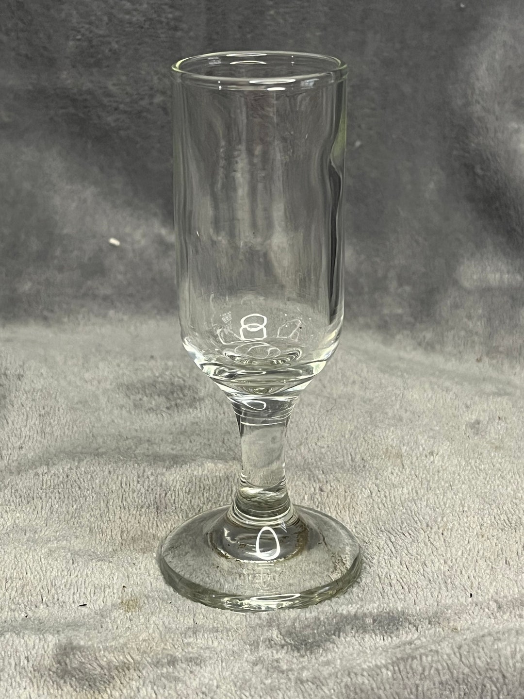 Vintage Small Stem Shot Glass - Etsy