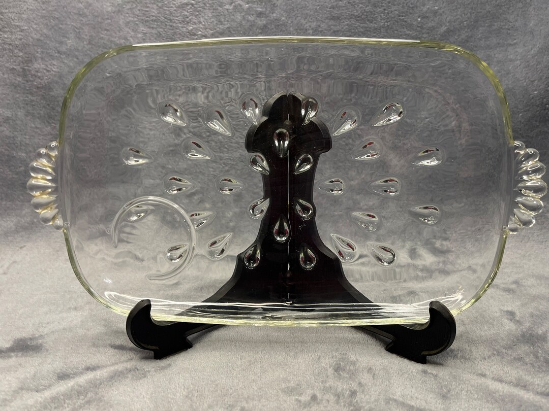 Vintage Hazel Atlas Informal Clear Teardrop Snack Set of 2 - Etsy Vintage Hazel Atlas Informal Clear Teardrop Snack Set of 2 - Etsy
