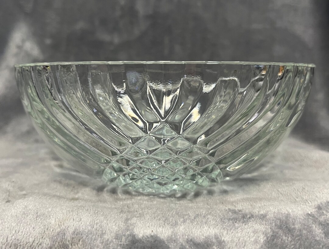 Vintage Tiara Indiana Glass Icy Trillium Divided Bowl - Etsy