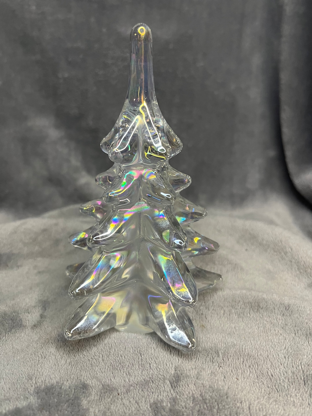 Vintage Glass or Crystal Tree - Etsy
