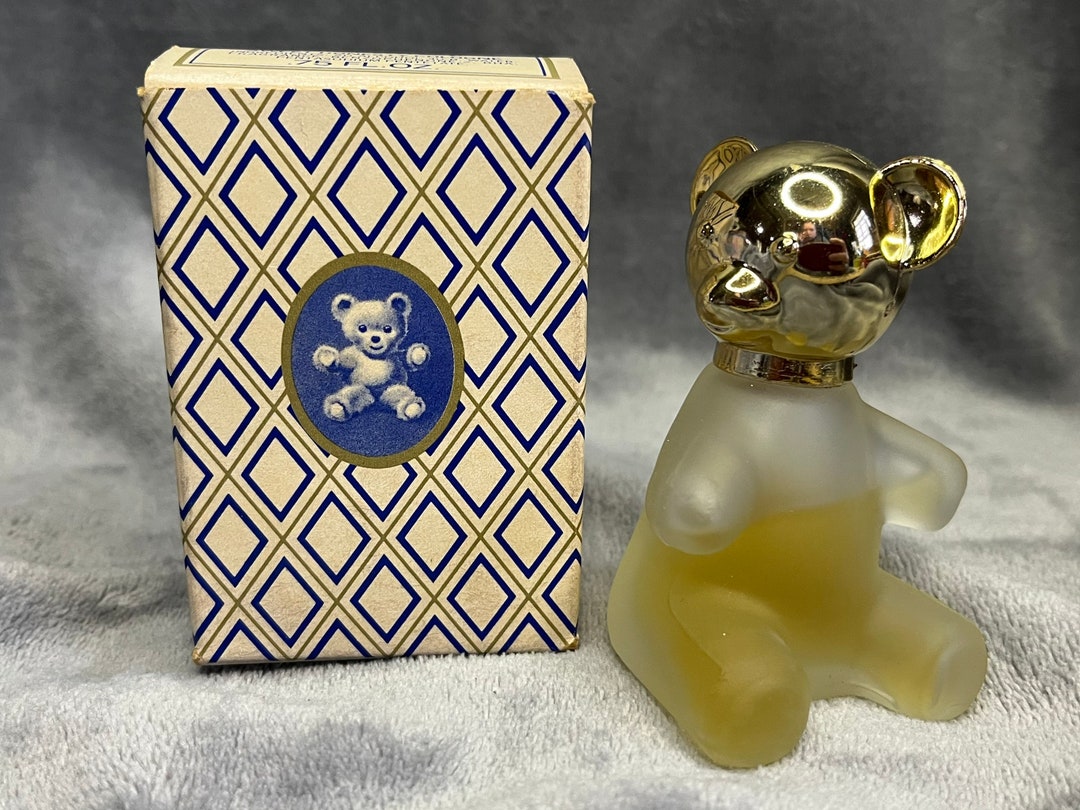 Vintage Avon Teddy Bear Decanter W/ Sweet Honesty Cologne With - Etsy