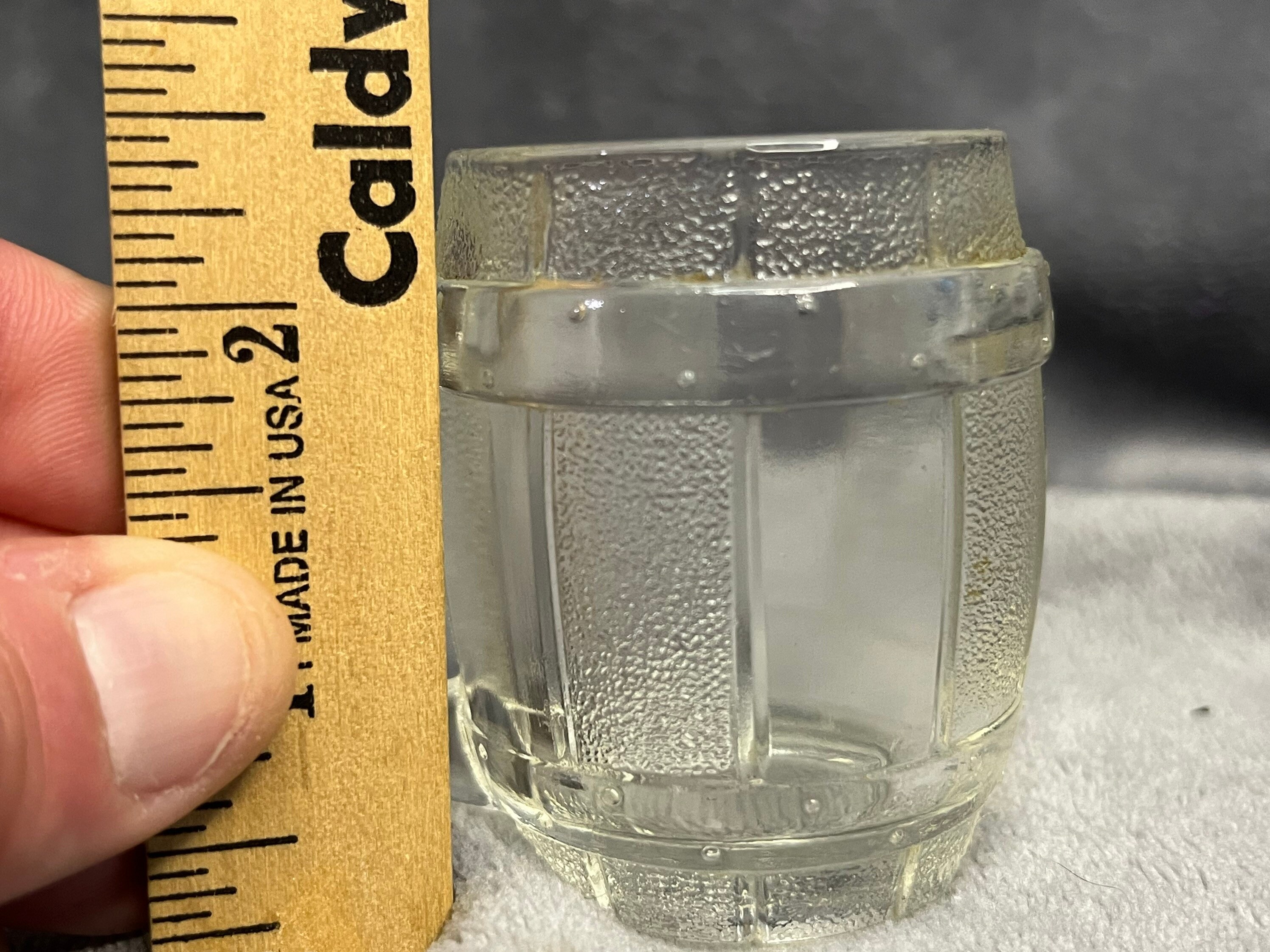 Vintage Hazel Atlas Barrel Keg Mug Shot Glass - Etsy