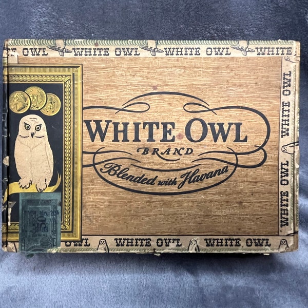 Cardboard Cigar Box - Etsy