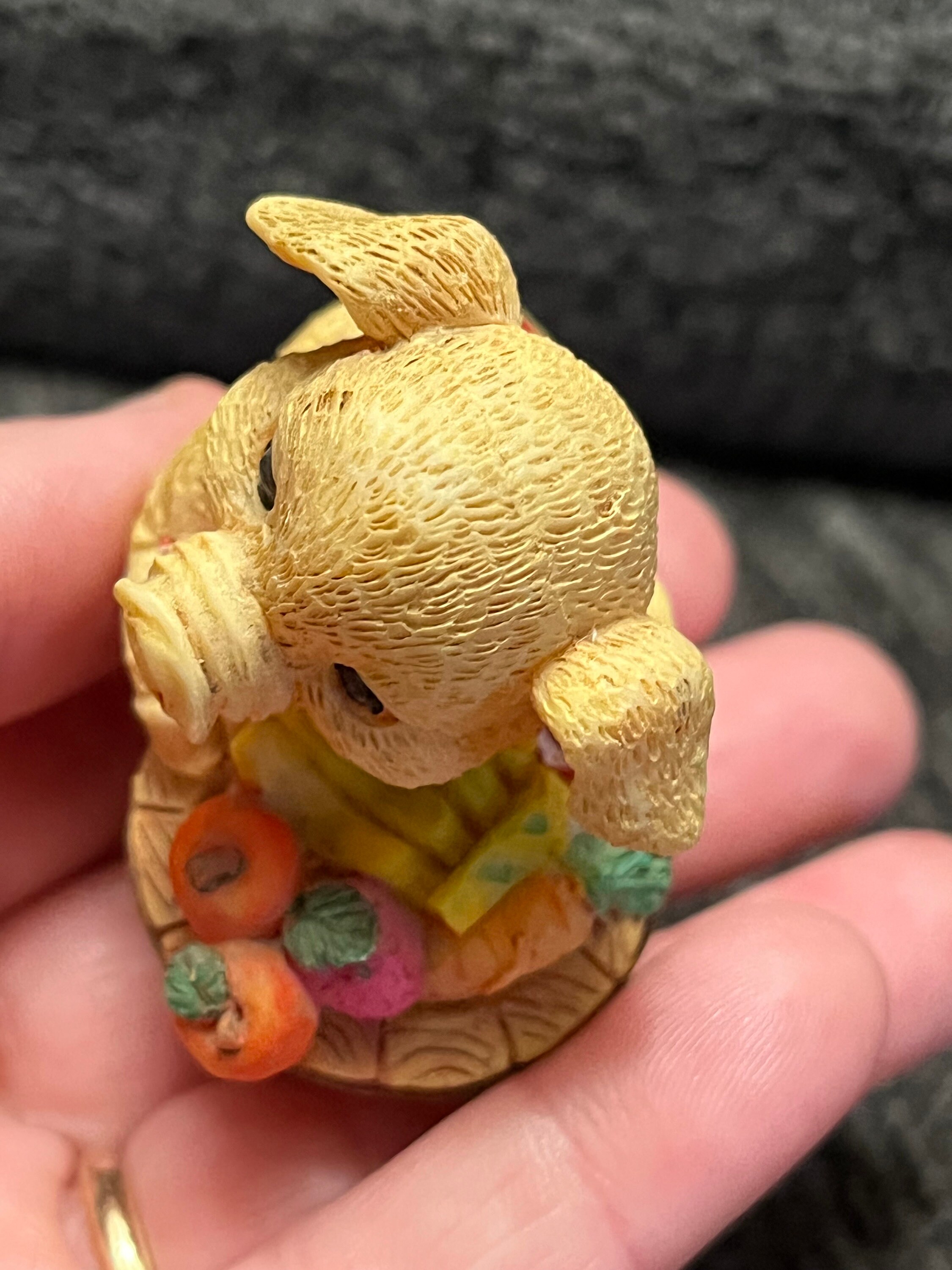 Vintage Resin Pig Figurine - Etsy