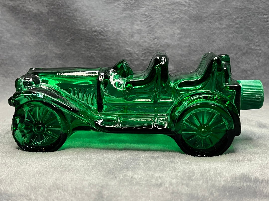 Vintage Avon Deep Woods Cologne Car Glass Bottle - Etsy