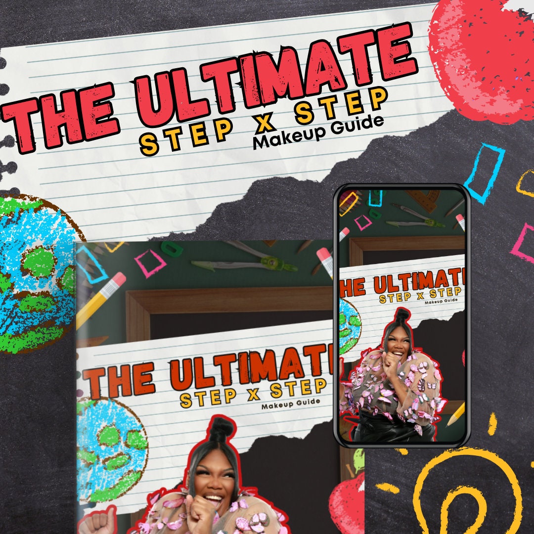 Step By Step Makeup Guide Etsy