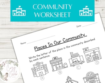 MAPS Map Skills Posters & Worksheet Social Studies Classroom - Etsy