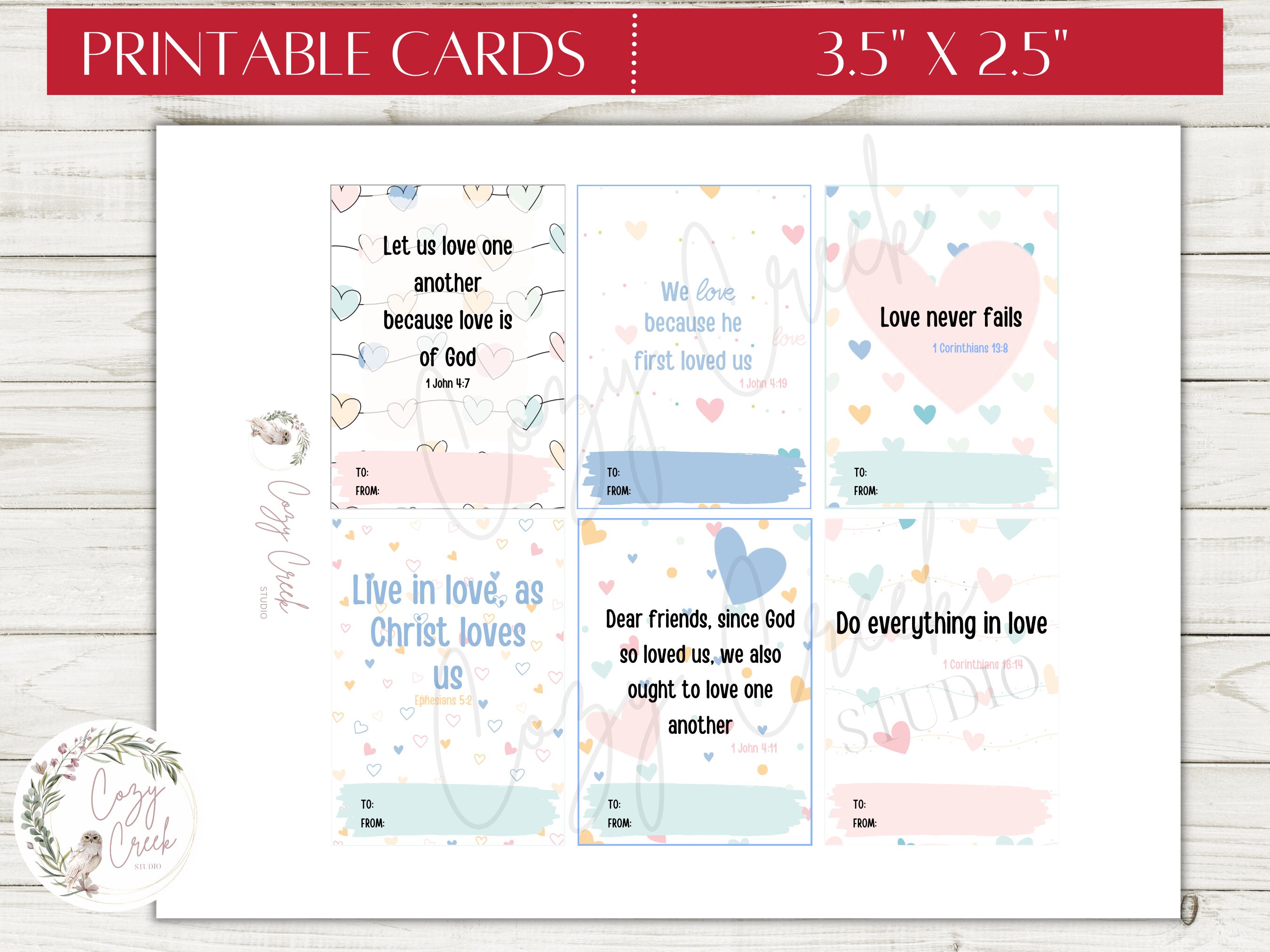 Printable, Scripture Classroom Valentine | Religious Valentine ...