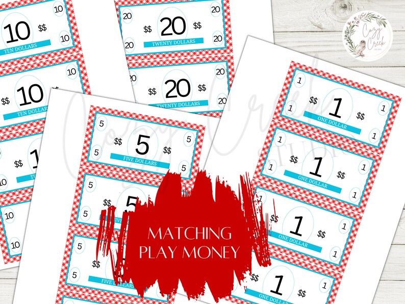 Printable Kids Play Diner Menu Set | Kids Pretend Play Menus, Guest ...