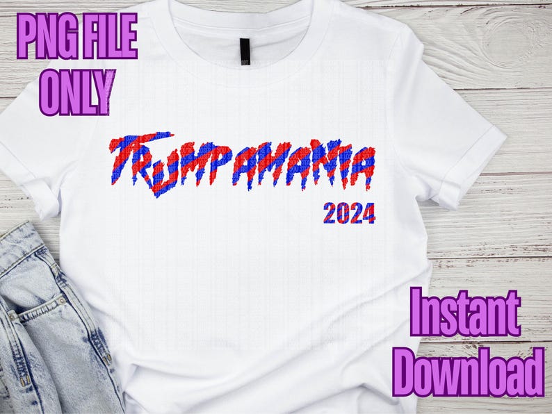Trumpamania Hulk Hogan Style Shirt, Trump for President 2024 Republican ...