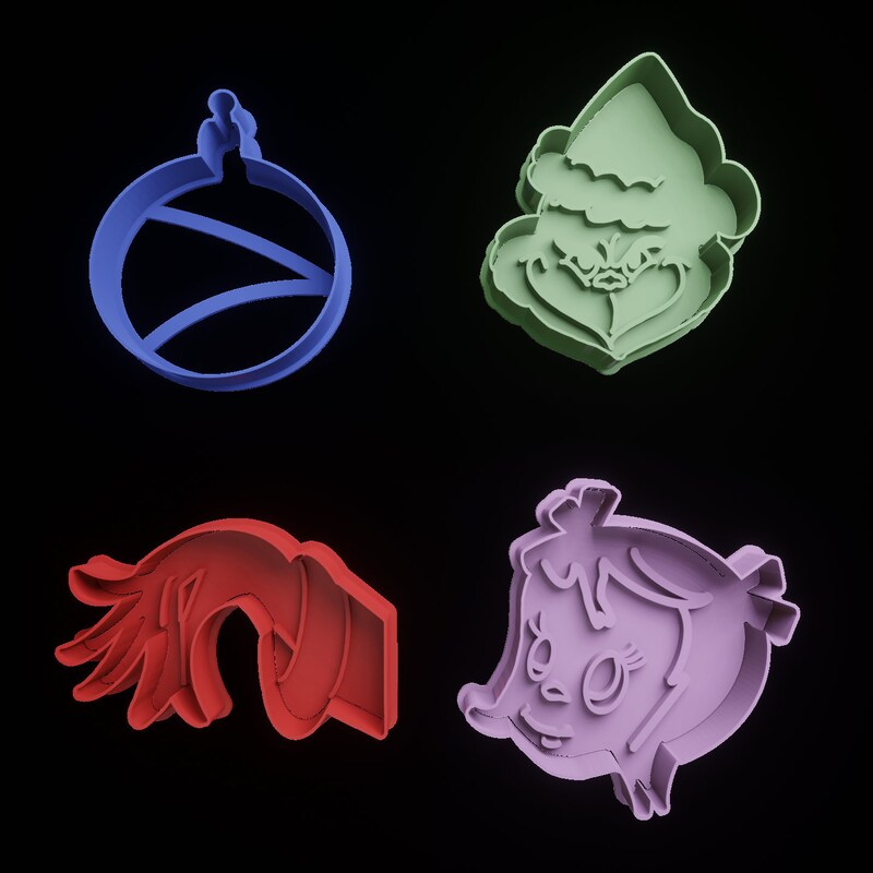 Grinch Cookie Cutter - Etsy